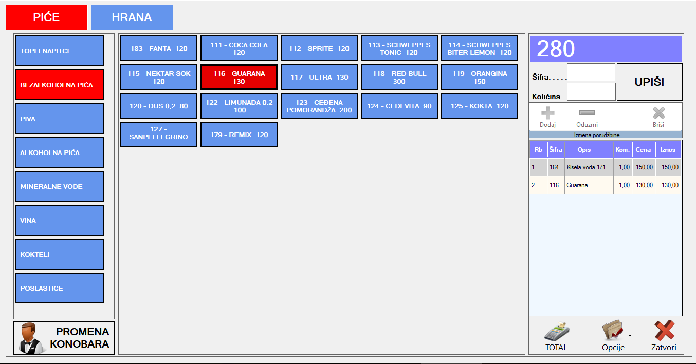 Program za Restoran | Poslovni Softver | SOFTEK